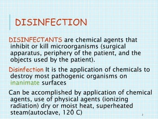 Disinfectants- Pharmaceutical Microbiology | PPTX