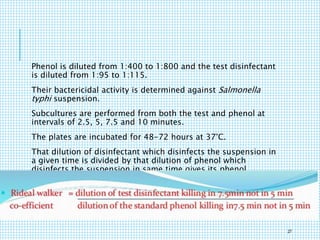 Disinfectants- Pharmaceutical Microbiology | PPTX