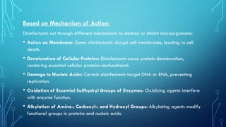 Disinfectants in microbiology , bpharm 2nd year | PDF