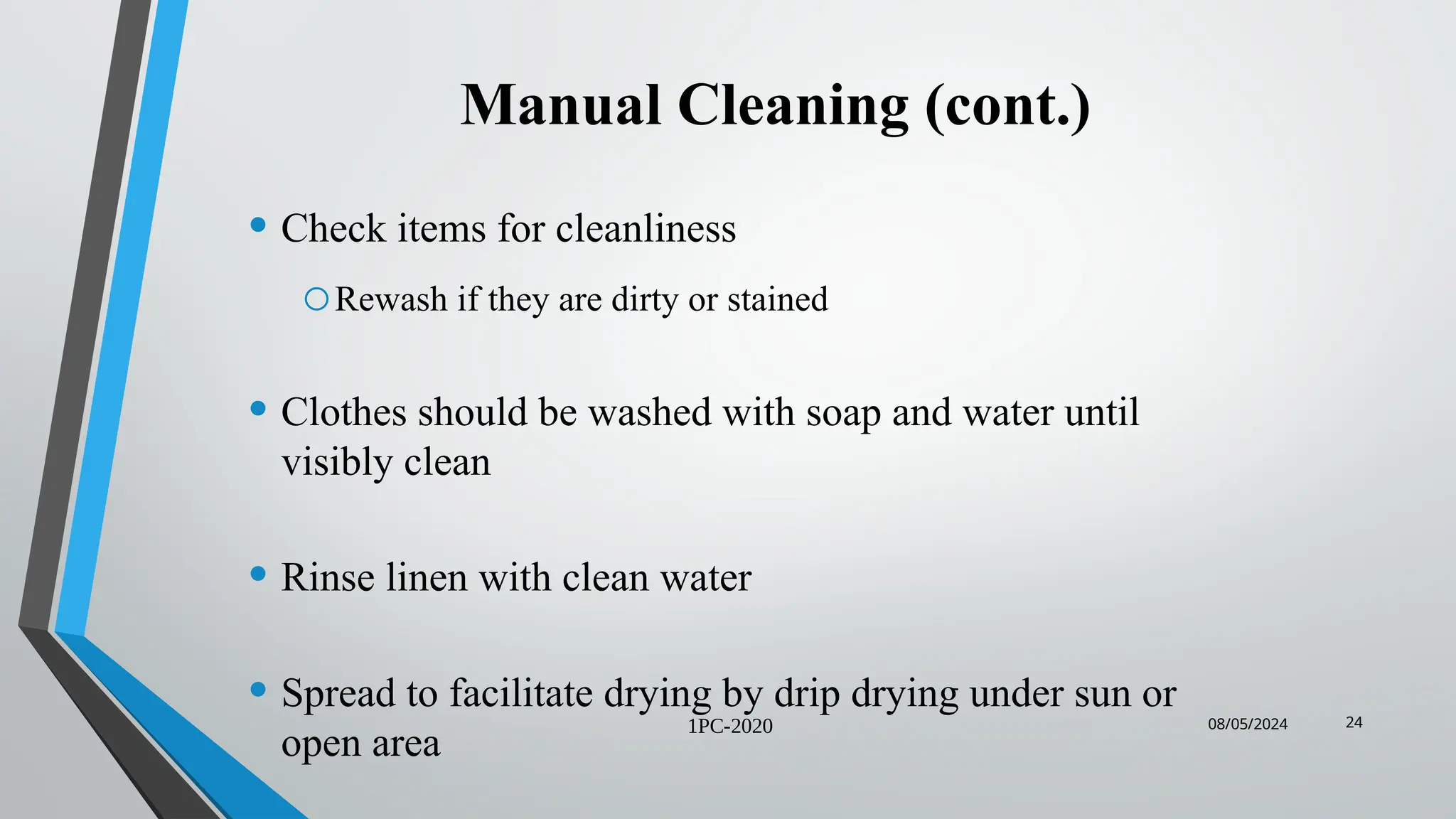 proper dilution and use of hospital disinfectants | PPTX
