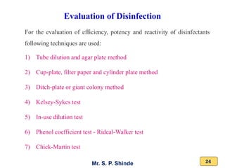 Disinfectants & Antiseptic | PDF