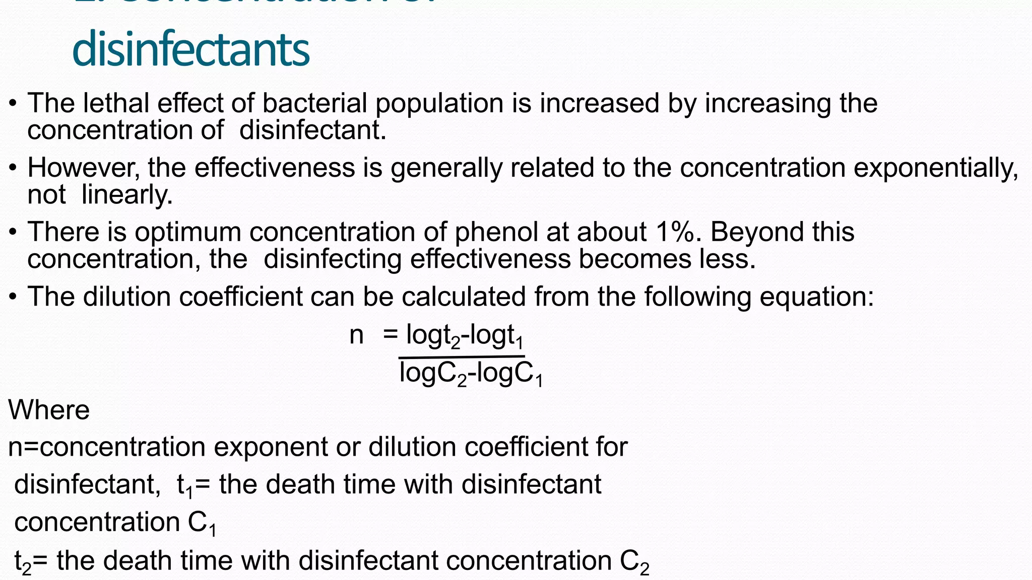 Disinfectants classification and mode of action of disinfectants | PPTX