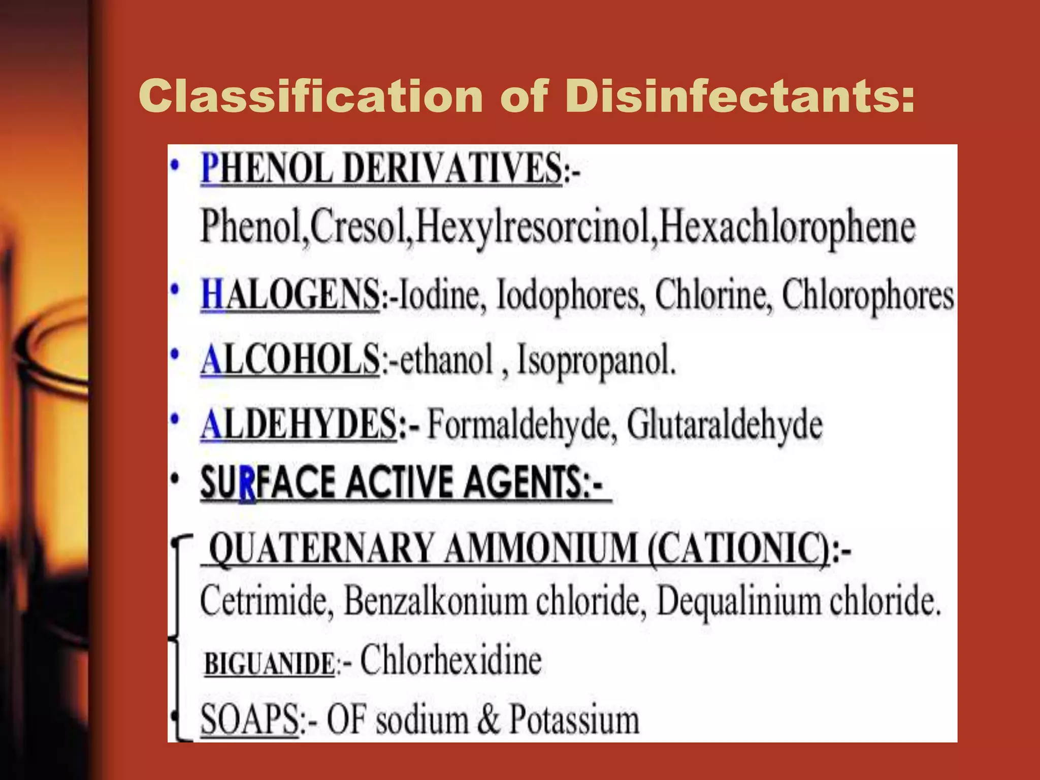 Disinfectant | PPTX