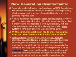 Disinfectant | PPTX