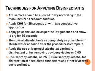 Disinfectants Skin Care Mod.pptx