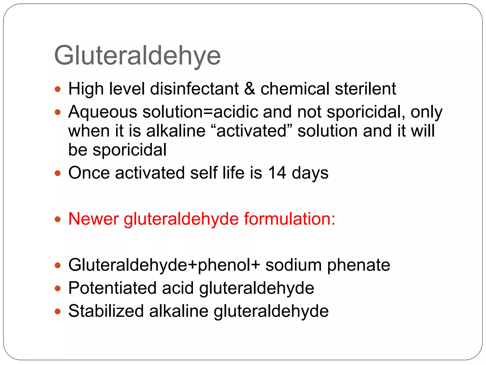 Disinfectant use in hospital.. | PPTX