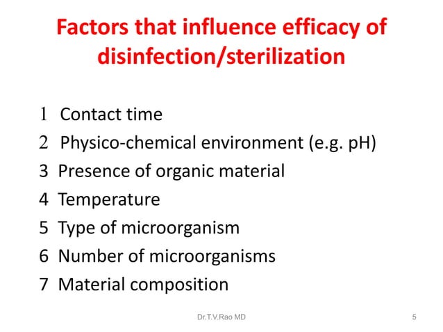 Disinfection by Chemicals basics | PPTX