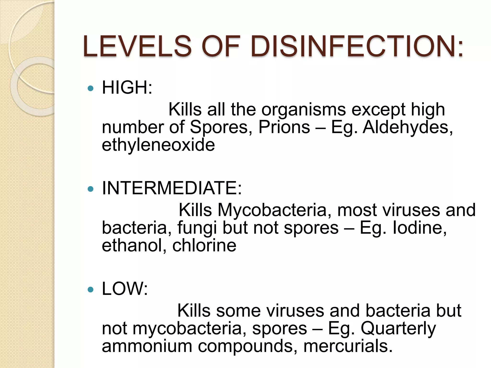 Disinfection | PPTX