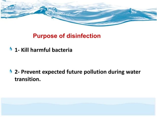 Disinfection Process | PPTX