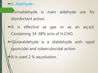 Disinfection, Definition, classification,Mode of action, factors ...