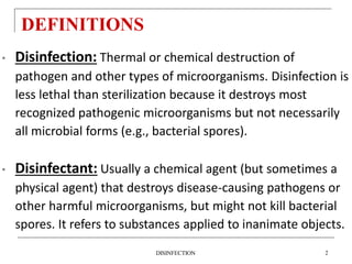 Disinfection | PPT