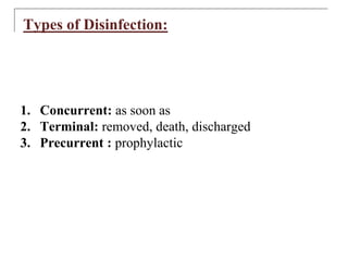 Disinfection | PPT
