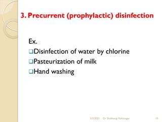 Disinfection | PDF