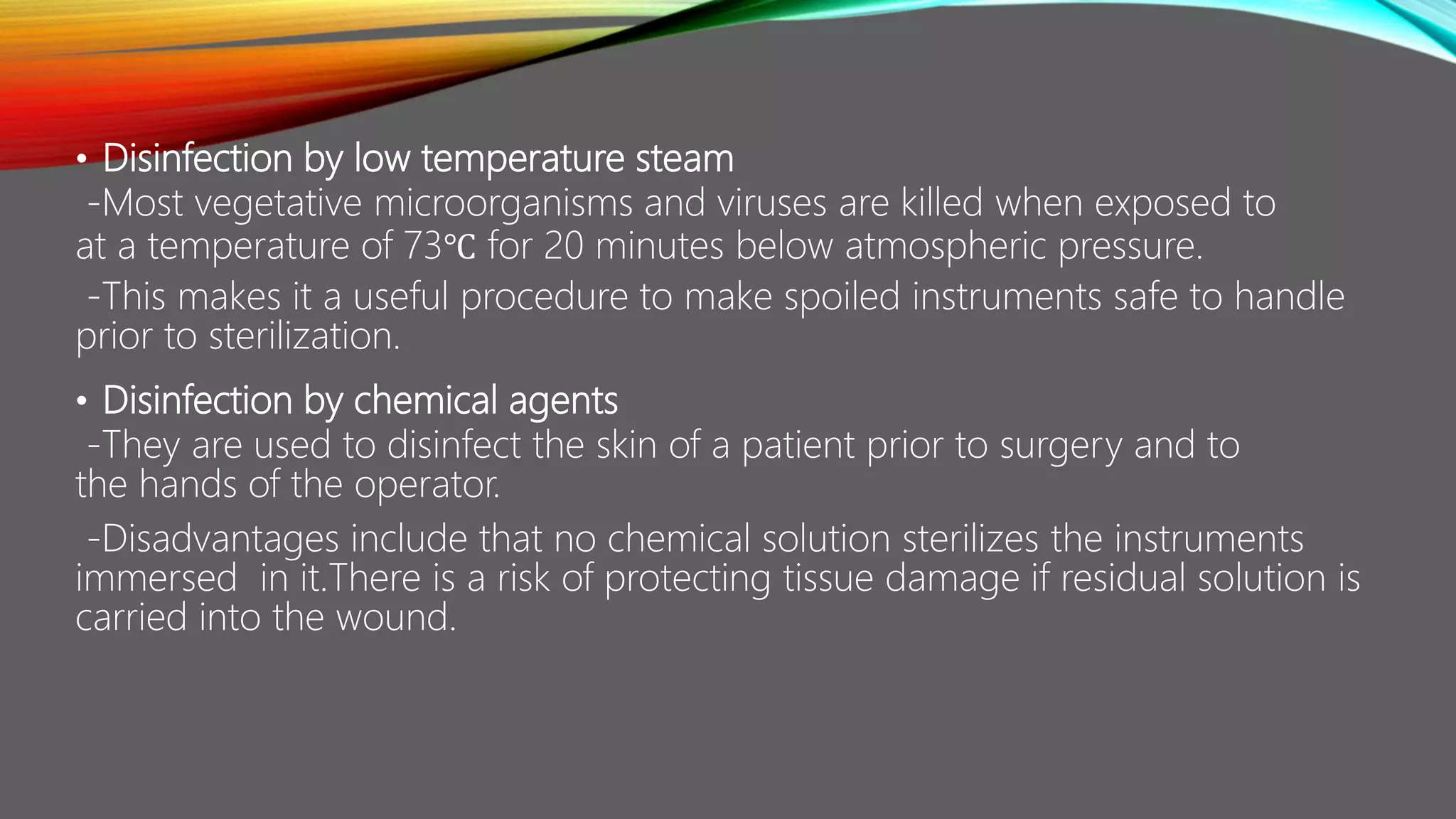 Disinfection | PPTX
