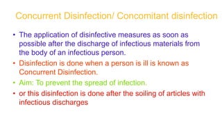 Disinfection | PPTX