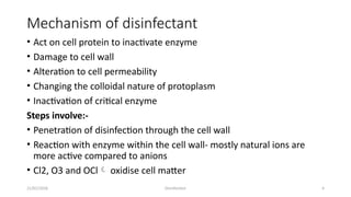 DISINFECTANT & DISINFECTION PROCESS.pptx