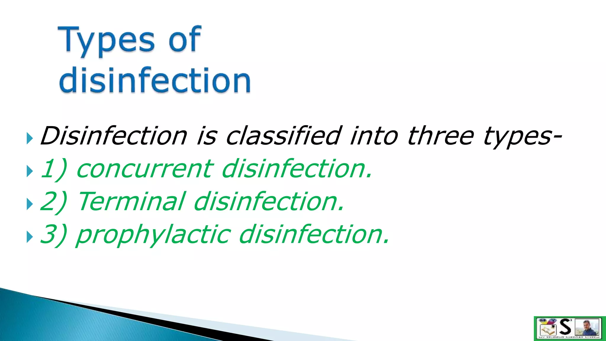 Disinfection and sterilization in english | PPTX