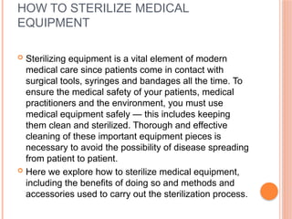Disinfection and sterilization of surgical instrument Амит Кумар.pptx