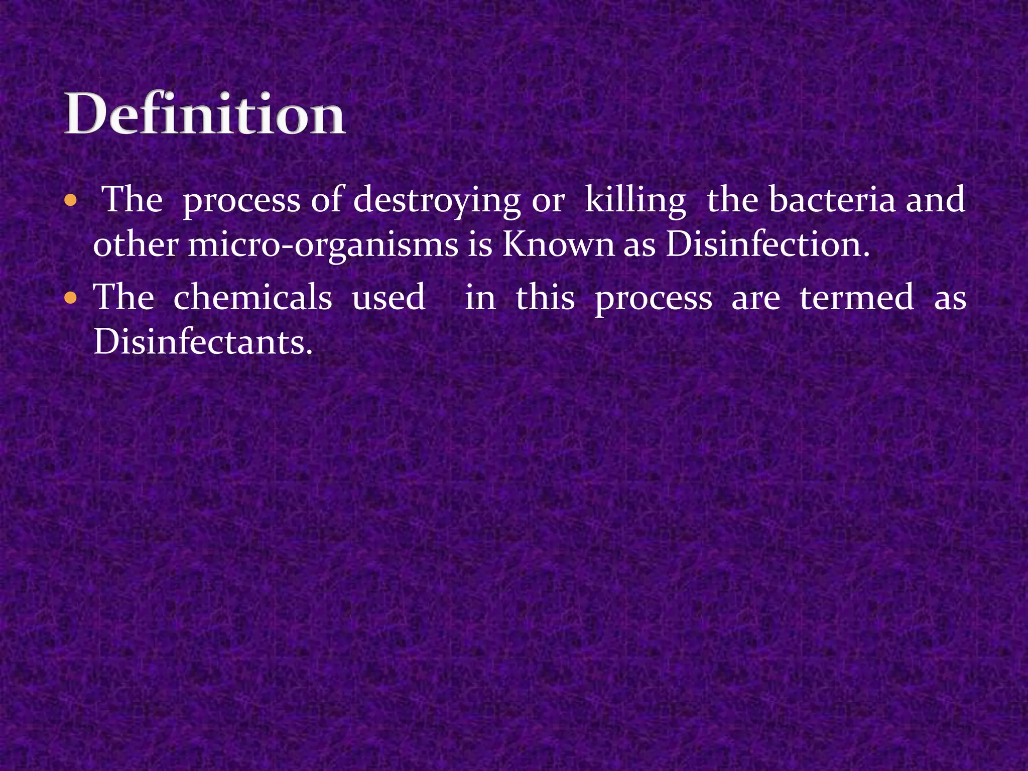 Disinfection in water treatment plant | PPTX
