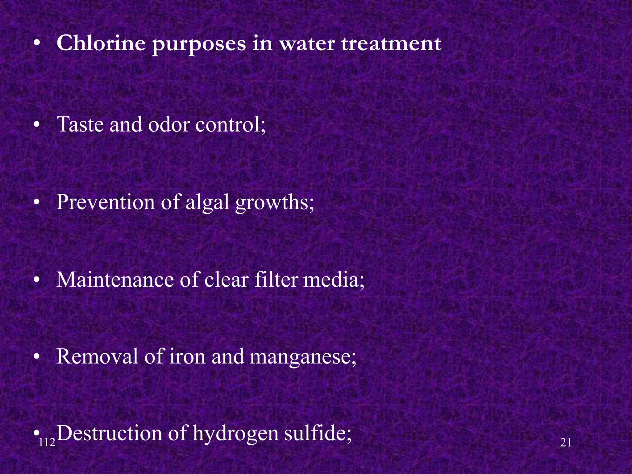 Disinfection in water treatment plant | PPTX