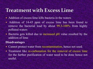 Disinfection in water treatment plant | PPTX