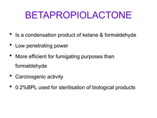 DISINFECTION & Mechanism of action slides.ppt