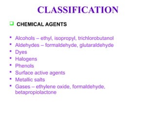 DISINFECTION & Mechanism of action slides.ppt