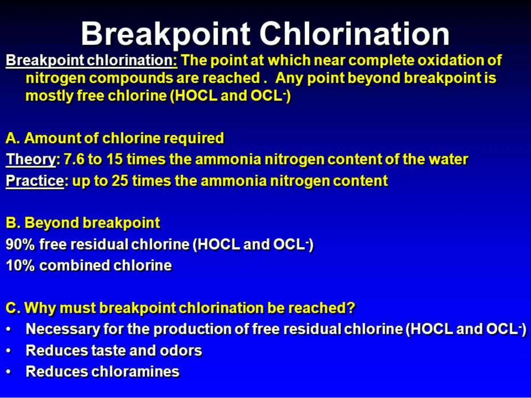 THE METHODS OF DISINFECTION AND THE TYPES OF CHLORINATION | PPTX
