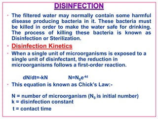 THE METHODS OF DISINFECTION AND THE TYPES OF CHLORINATION | PPT