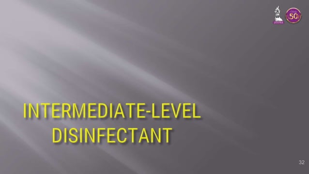 DISINFECTION NURSING.pptx | First Aid | Injuries