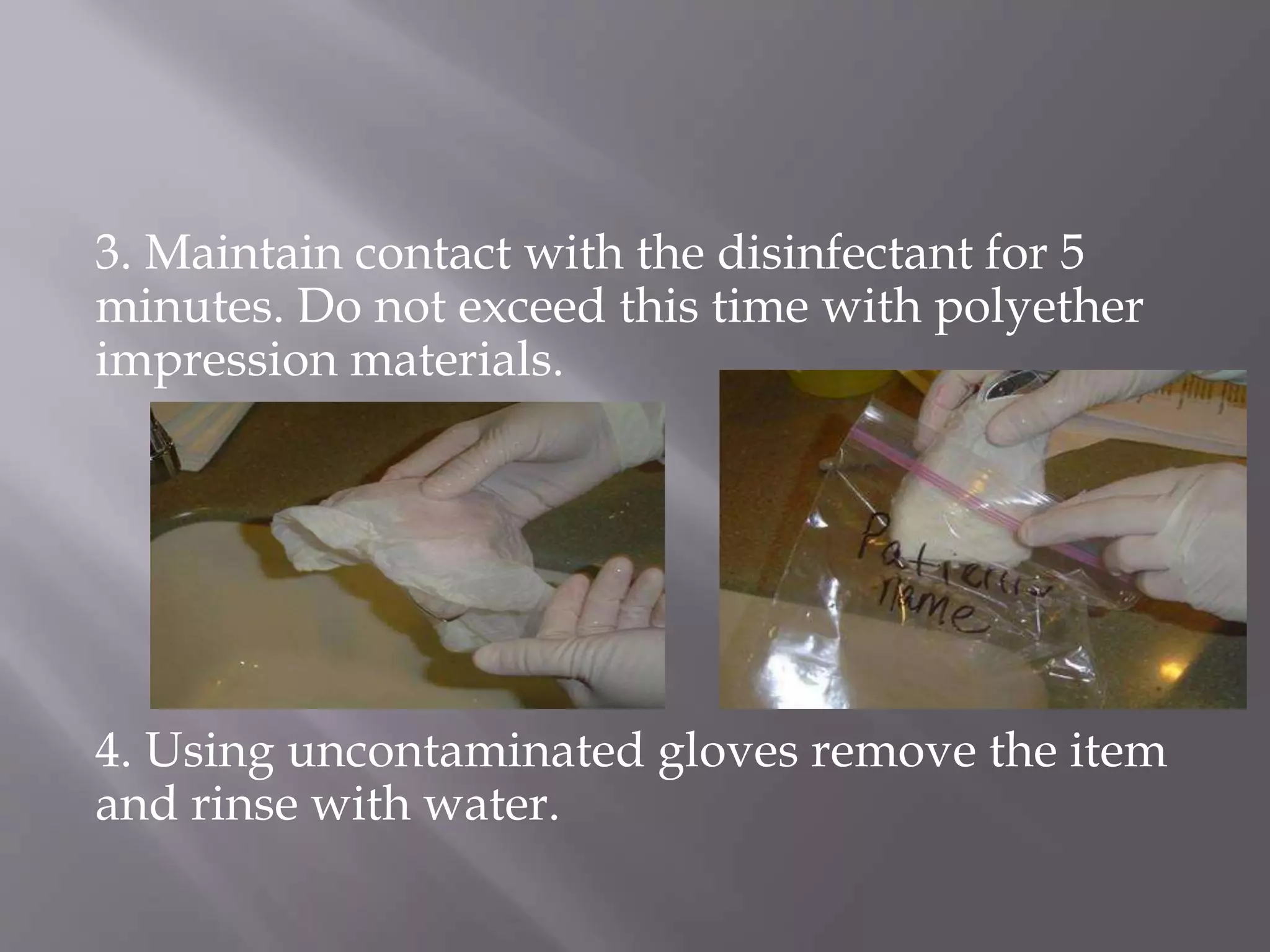 Disinfection of dental laboratory | PPTX