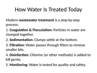 Understanding the Disinfection of Drinking Water: Methods, Safety, and ...