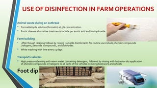 Disinfection of farm environment .pptx