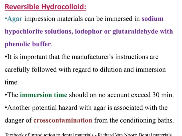 Disinfection of impressions | PPTX | Dental Health | Diseases and ...