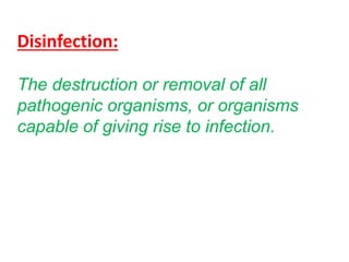 Disinfection of impressions | PPTX