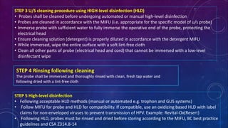 Disinfection of Probes - PHICS 2019 | PDF | Infectious Diseases ...