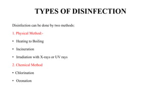 DISINFECTION OF WATER.pptx