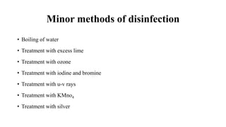 DISINFECTION OF WATER.pptx