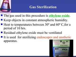 Disinfection & sterilization | PPT | Infectious Diseases | Diseases and ...