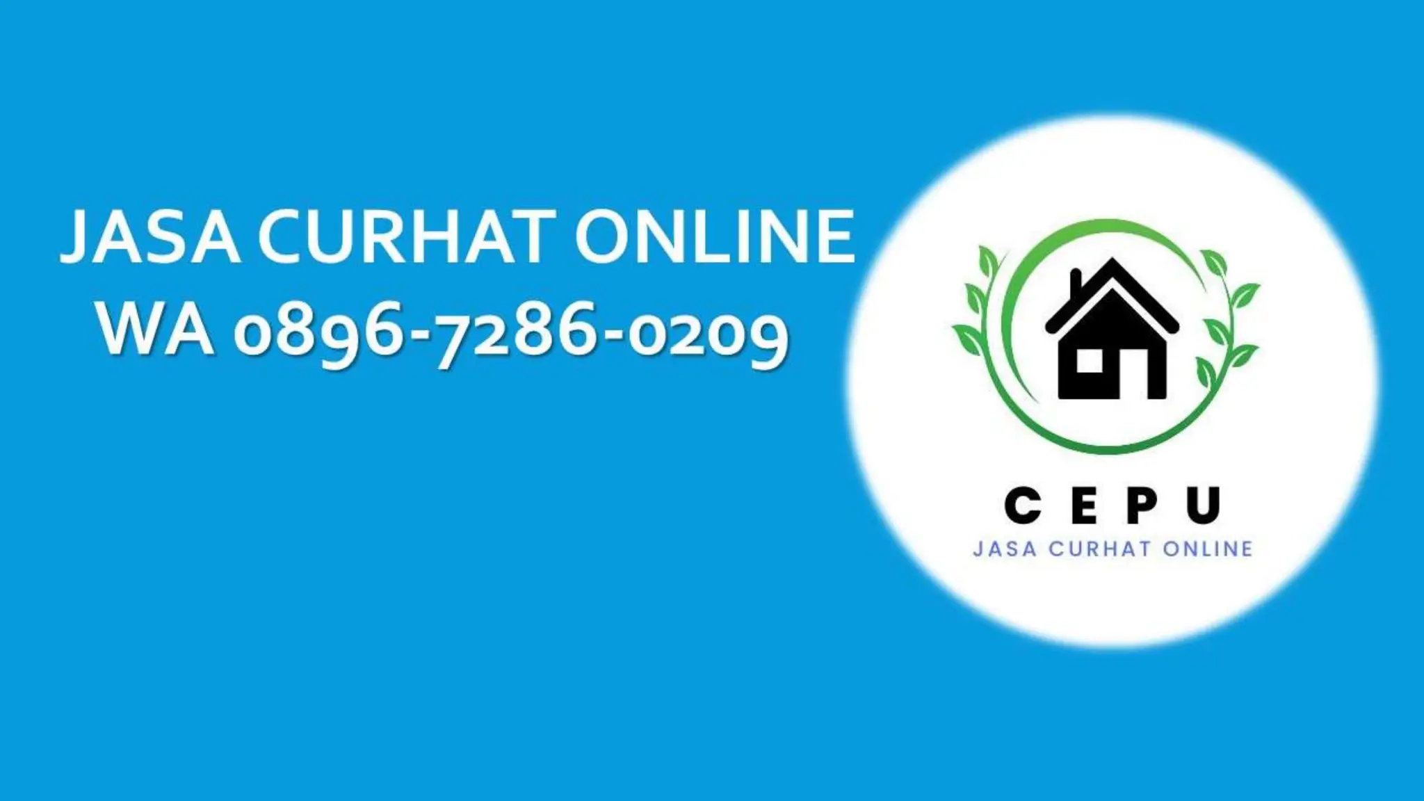 INI DIA, WA 0896-7286-0209 Ruang Curhat Online | PDF