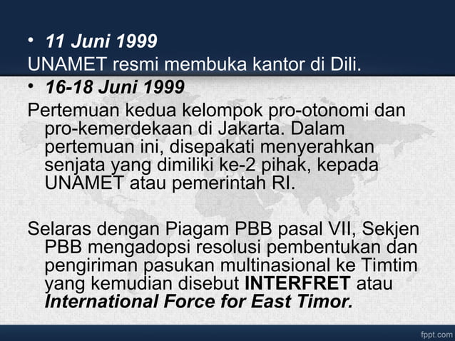 Disintegrasi Timor Timur dari Indonesia.pptx