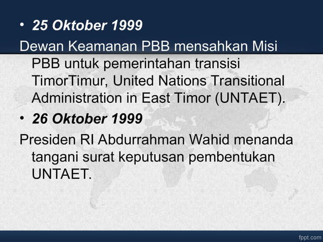 Disintegrasi Timor Timur dari Indonesia.pptx