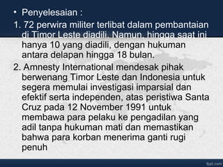 Disintegrasi Timor Timur dari Indonesia.pptx