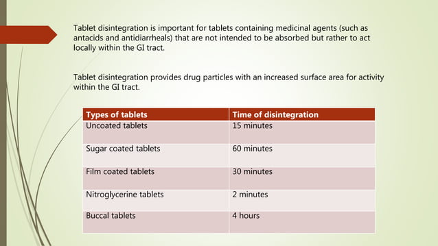 Disintegration | PPTX