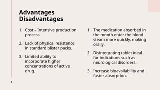 Drug Disintegration Time from different dosage forms.pptx