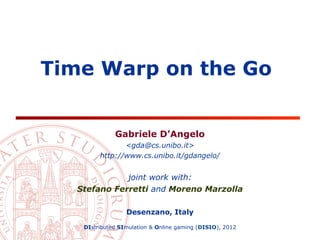 Time Warp on the Go | PPT