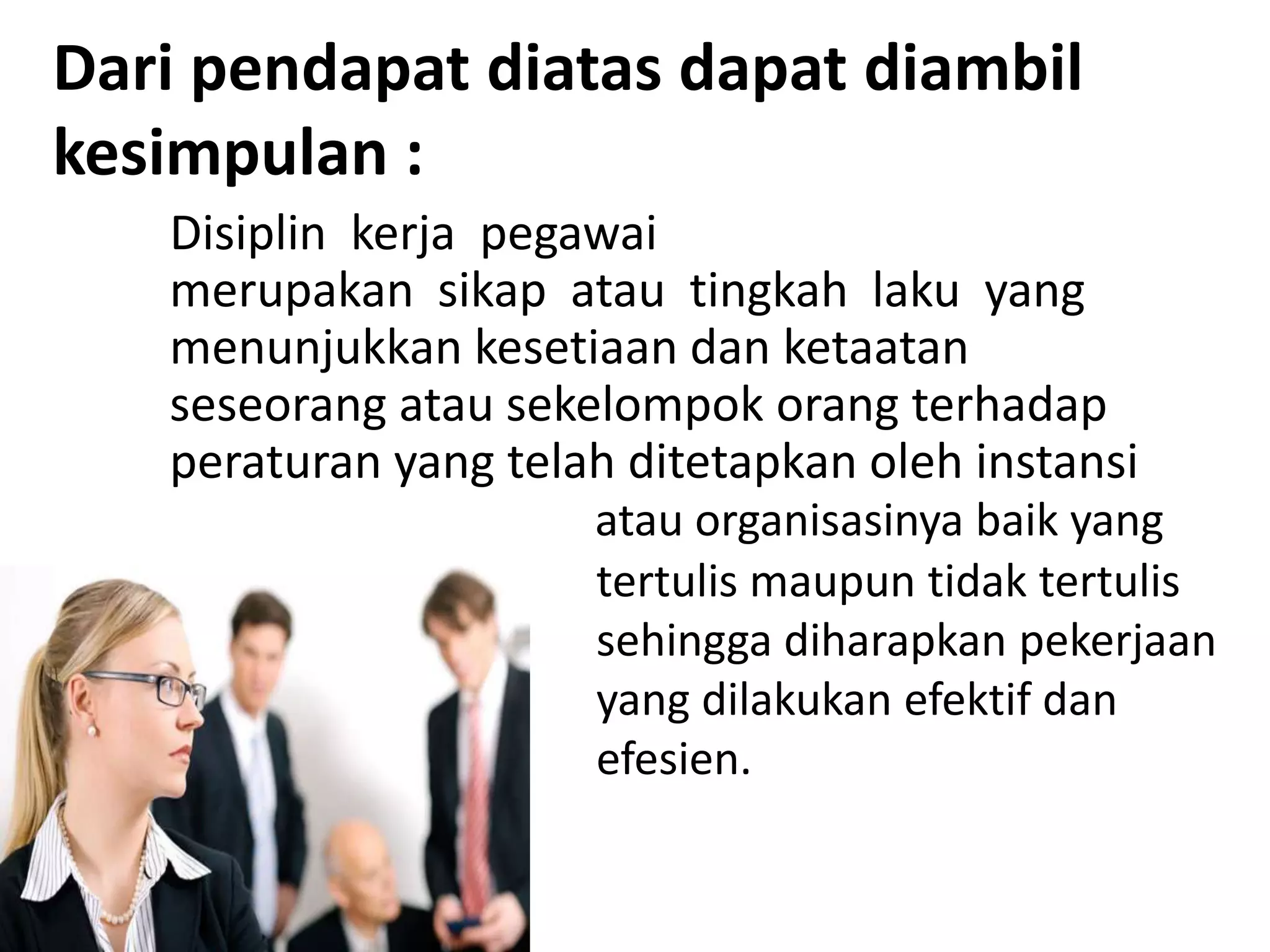 Disiplin kerja by husaeri priatna | PPTX