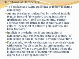 Dis is307 democratic transition | PPT