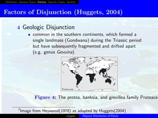 Disjunct Distribution of Plants | PDF