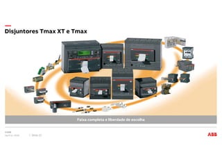 Disjuntor ABB - Modelos TMAX XT e T | PDF